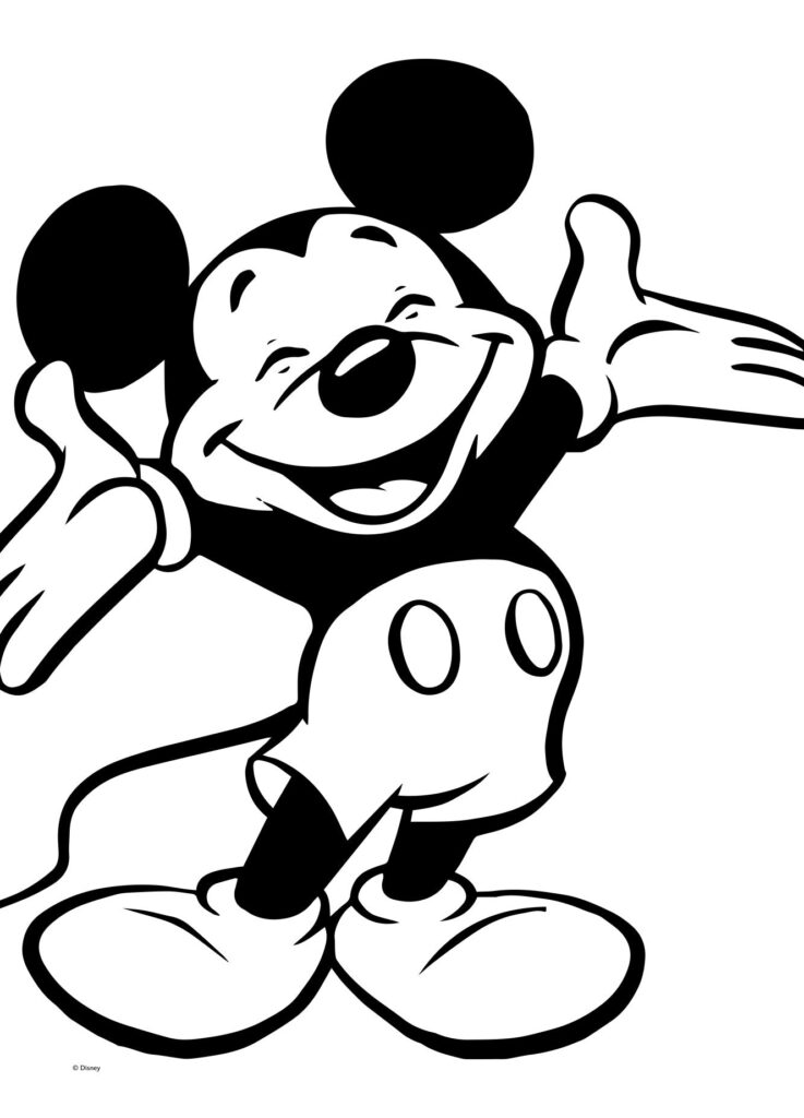 Mickey Mouse plakat - Mickey Mouse: Arms Wide Open - Disney - Artvision.dk