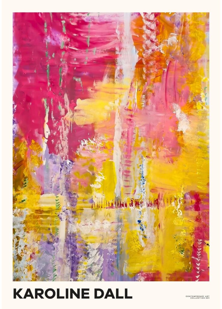 Karoline Dall plakat - Contemporary art collection 01 - Artvision.dk